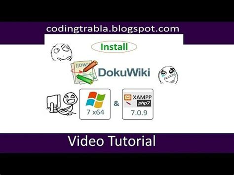 Install Dokuwiki On Windows 7 Localhost Xampp 709 Php7 Open
