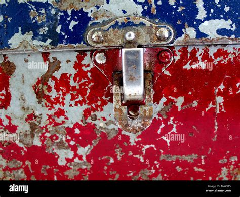 Tool Box Latch Stock Photo Alamy