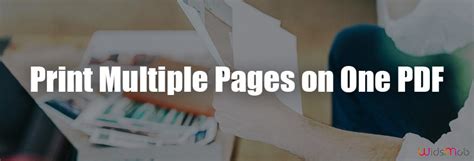 How To Print Multiple Pages On One PDF On Windows And Mac
