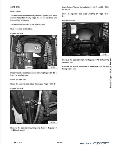 Bobcat T590 Compact Track Loader Service Manual