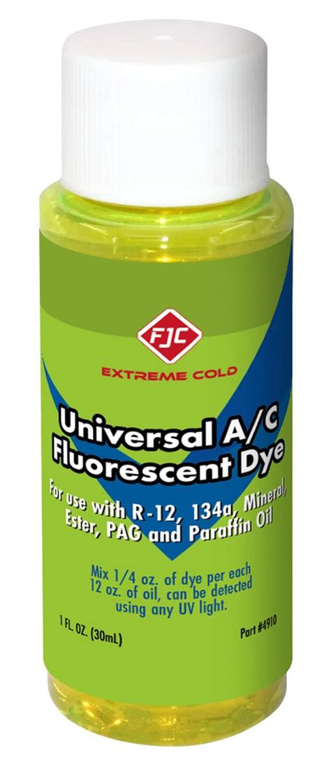 Fjc Inc 4910 Fjc Air Conditioning Leak Detection Dye Summit Racing