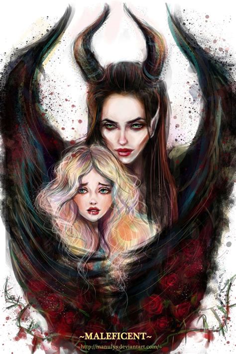 Maleficent By Manulys On DeviantART Disney Drawings Maleficent Disney Villains