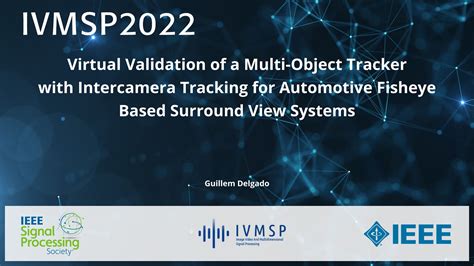 Virtual Validation Of A Multi Object Tracker With Intercamera Tracking
