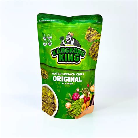 Kangkong King Water Spinach Chips Original Flavor 60g Valuemart Philippines