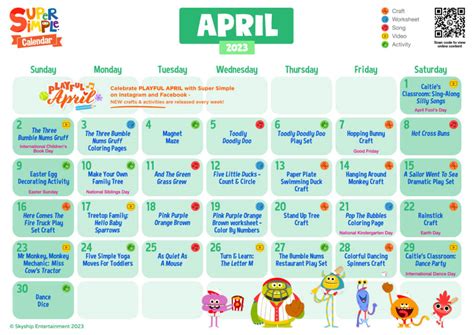 Super Simple Calendar Super Simple Super Simple Calendar Super Simple