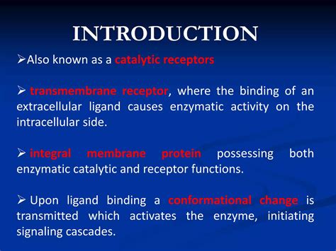 Enzyme Linked Cell Surface Receptors Pptx