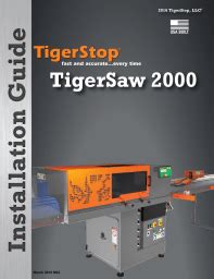 Tigerstop Tigerpro Troubleshooting Guide Installation Guide Manual