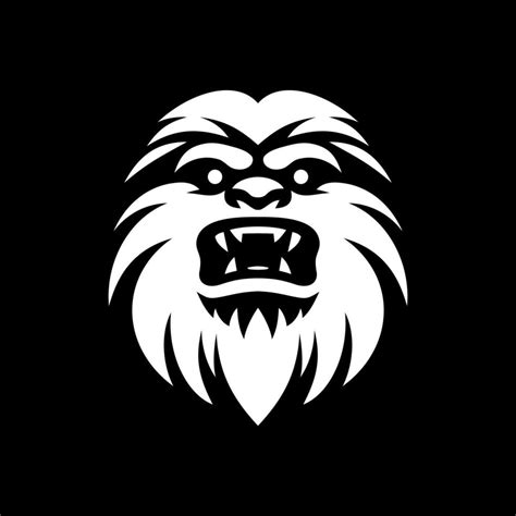 Powerful Yeti Face Logo Design 63195601 Vector Art At Vecteezy