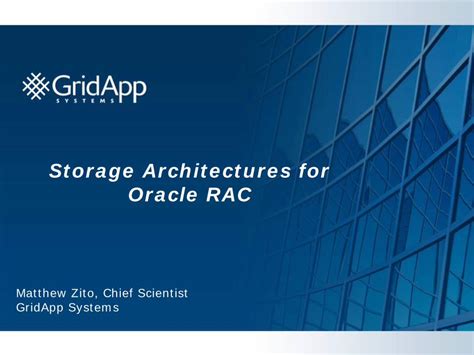 pdf storage architectures for oracle rac nyoug dokumen tips