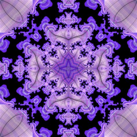 Seamless Fractal Pattern Stock Illustration Illustration Of Cross