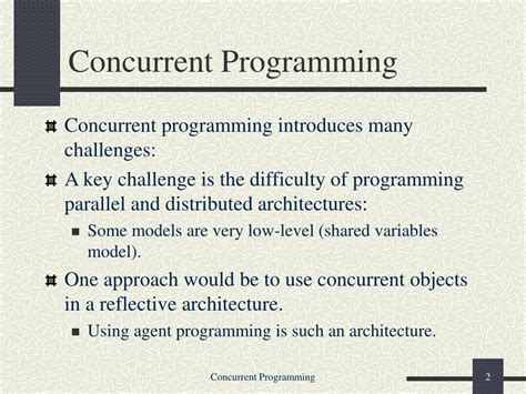 Ppt Concurrent Programming For Dai Powerpoint Presentation Free