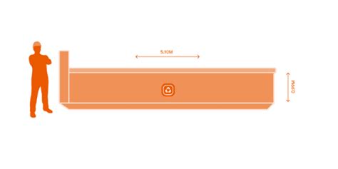 10 Meter Cubic Skip Bin Anytime Skip Hire