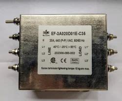 Rfi Emi Filter EMI Filter Elcom Make Wholesale Trader From Thane