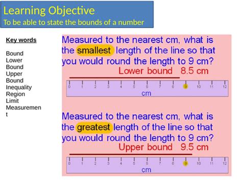 Gcse 1 9 Foundation Bounds And Error Intervals Intro Teaching Resources