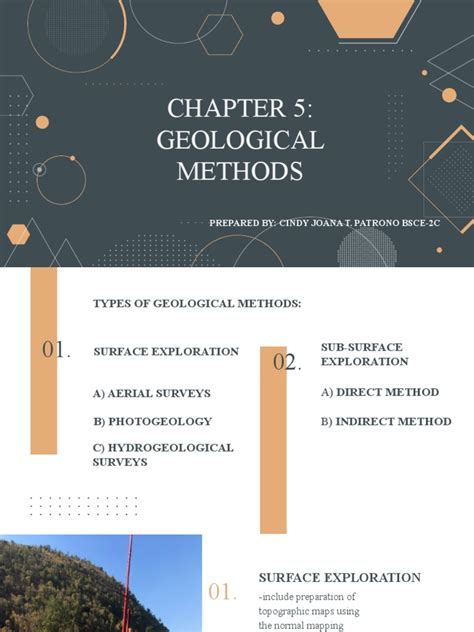 Geological Methods Ppt Pdf