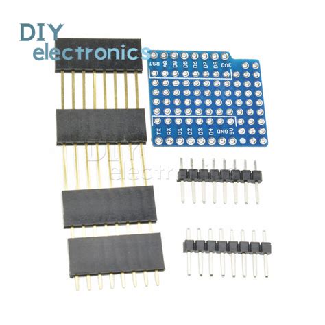 Wemos D1 Mini Nodemcu Lua Esp8266 Relay Shield Proto Ubuy India