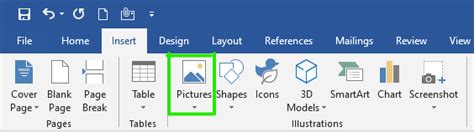 How To Insert A Picture In Microsoft Word Document GeeksforGeeks