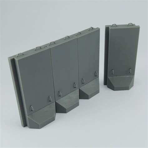 Us Army Anti Blast Wall High 400mm Mp Originals Masters Models A72012