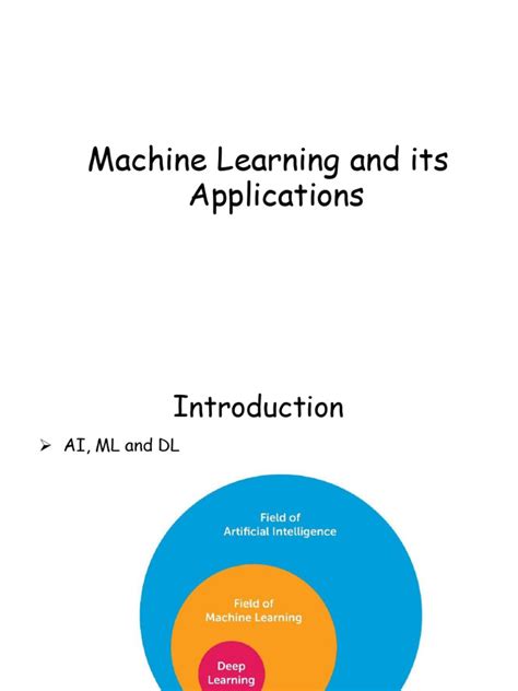 1 Machine Learning And Its Applications 2 Pdf Machine Learning Artificial Intelligence