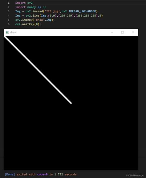 Opencv学习笔记（四）：基本的绘图函数opencv绘图代码 Csdn博客