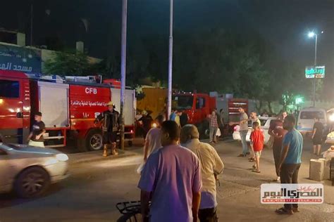 نشوب حريق في شقة سكنية في منطقة فيصل المصري اليوم