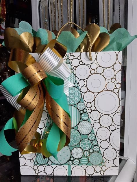 Bolsa Menta Bolsas De Regalo Decoradas