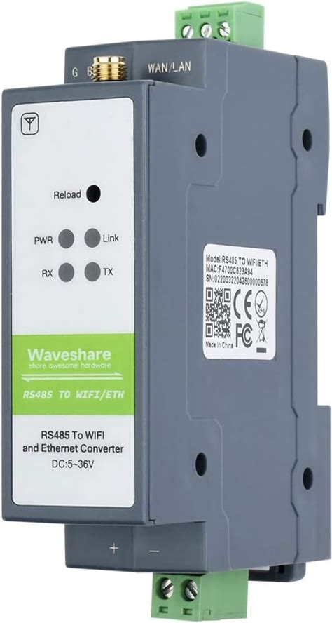 Waveshare RS To WiFiEthernet Module Rail Mount India Ubuy