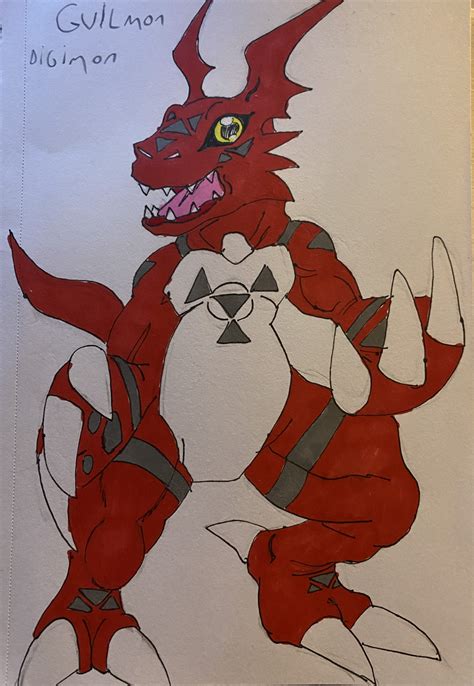 Guilmon Digimon Tamers By Robertoadder8 On Deviantart