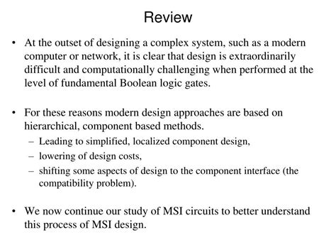 Ppt Computer Architecture I Digital Design Dr Robert D Kent