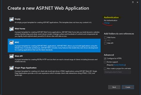 Set Up Active Directory Federation Services Ad Fs 50 Create An Aspnet Web Application