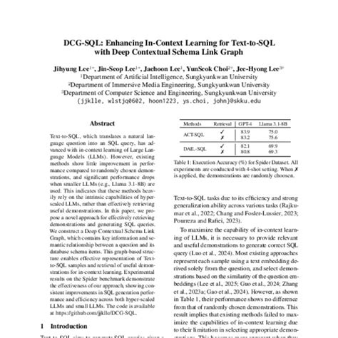 Dcg Sql Enhancing In Context Learning For Text To Sql With Deep