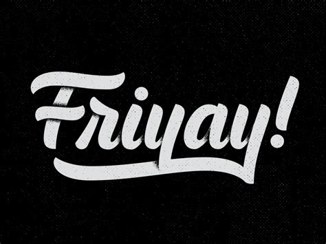 Friyay By Jake Givens On Dribbble