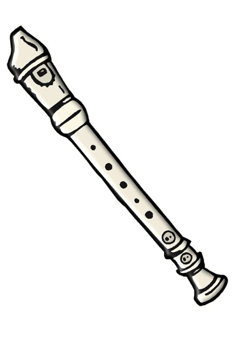 Как нарисовать флейту