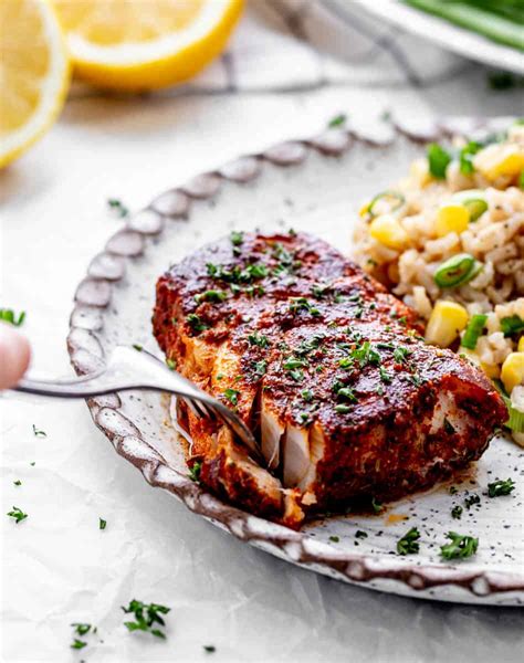 Blackened Cod Recipe Quick And Easy Haute And Healthy Living