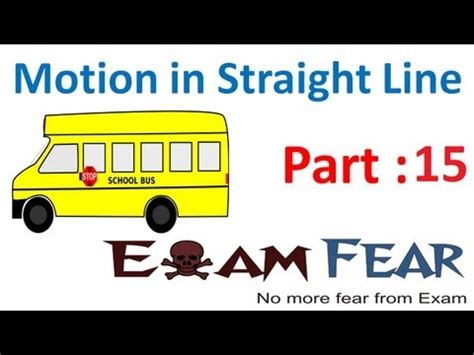 Interpretation From VT Graph Motion In A Straight Line Video Lecture Class 11