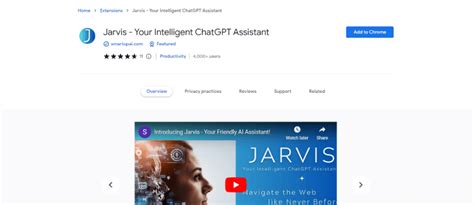 Jarvis Ai Your Intelligent Chatgpt Ai Assistant