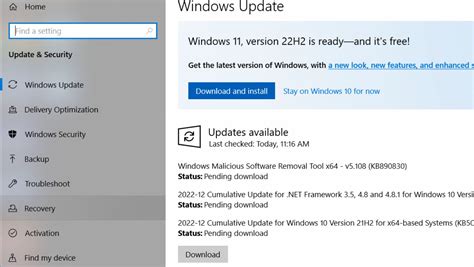 windows 10 11 minimum security settings to check linux