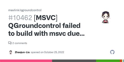 MSVC QGroundcontrol Failed To Build With Msvc Due To Error C2666 On