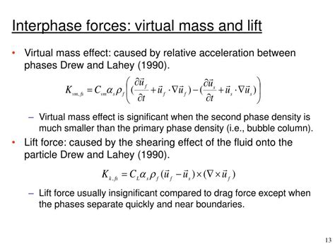 Ppt Lecture 18 Eulerian Flow Modeling Applied Computational Fluid
