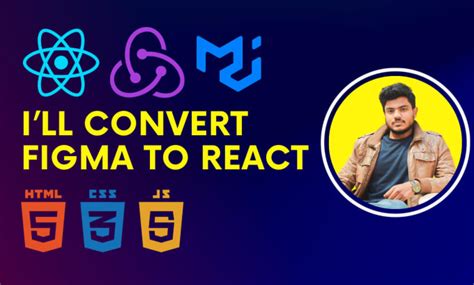 Convert Figma To React Js Or Next Js As Your React Developer By