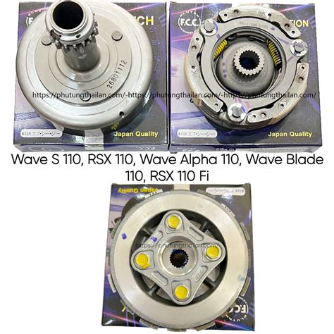 Bộ Nồi Xe Số Cho Wave S 110 Rsx 110 Wave Alpha 110 Wave Blade 110