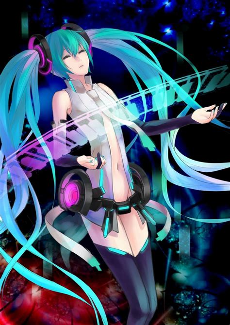 Hatsune Miku And Hatsune Miku Vocaloid Drawn By Ask Askzy Danbooru