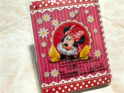 Minnie Mouse Notebook Books And Stationery Stationery On Carousell