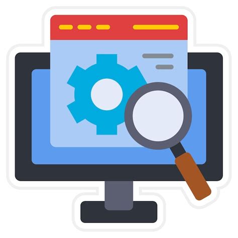 Premium Vector Web Optimization Icon