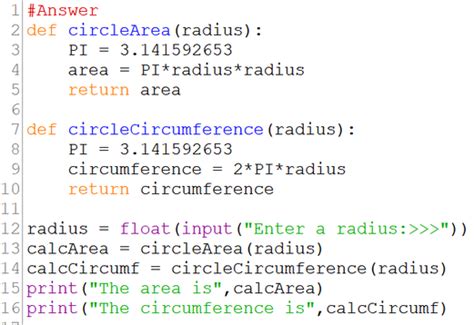 Subprogram Challenges