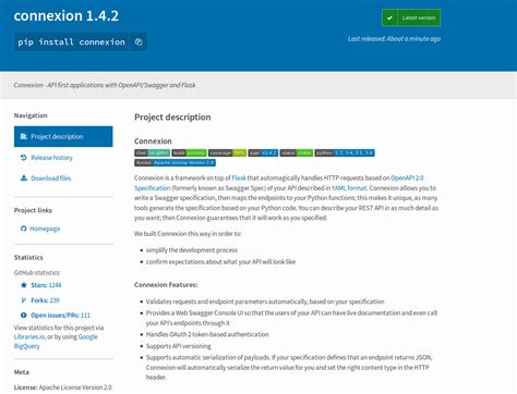 Pypi Description Renders Incorrectly · Issue 584 · Spec Firstconnexion · Github