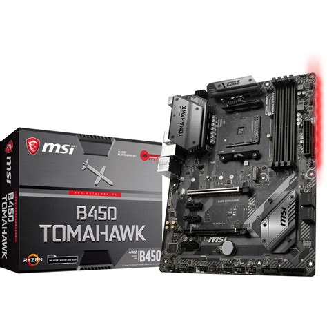 MSI B450 TOMAHAWK AMD B450 So.AM4 Dual Channel DDR ATX Retail - AMD ...