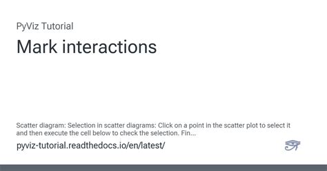 Mark Interactions Pyviz Tutorial 2410
