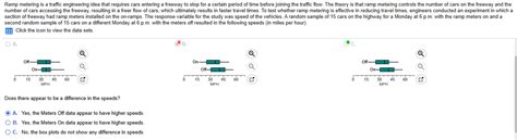 Solved Ramp Metering Is A Traffic Engineering Idea That