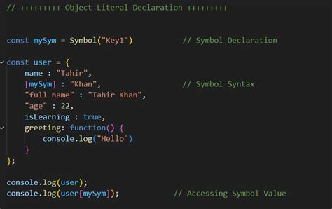 tahir khan on linkedin frontenddevelopment javascript declaration objects keys declare…